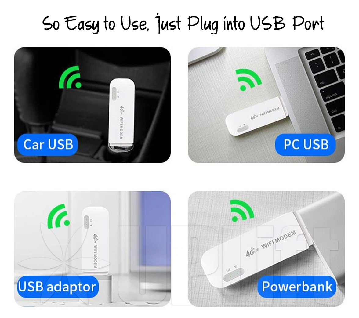 UPLift 4G LTE USB Wifi Stick Modem Openline SIM-Based for Globe / Smart ...