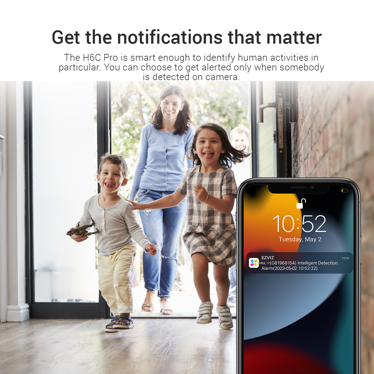 EZVIZ H6c Pro 2MP / HD 1080P Indoor WIFI CCTV Camera Wireless IP CAMERA ...