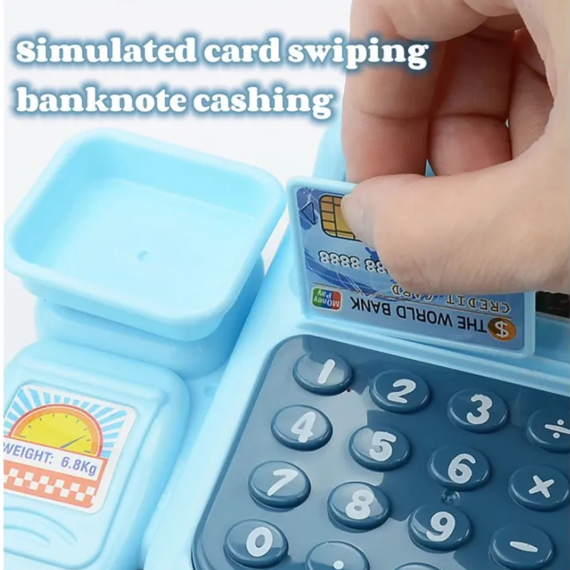 Mini Cash Register Educational Toys That Simulate Supermarket Cash ...