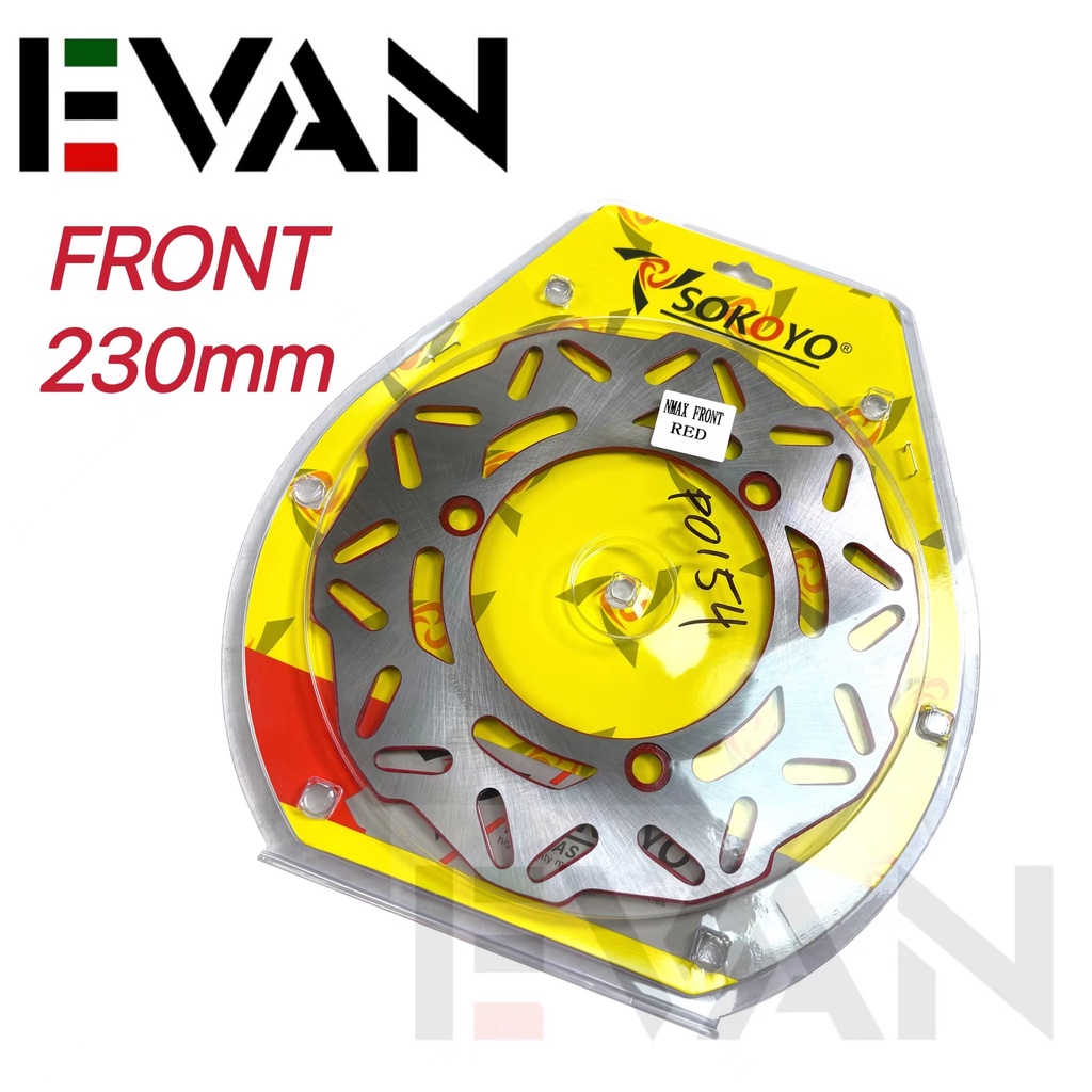 EVAN.SHOP Front Disc Brake Disc Plate 230mm 3Holes For Nmax /v2 And ...
