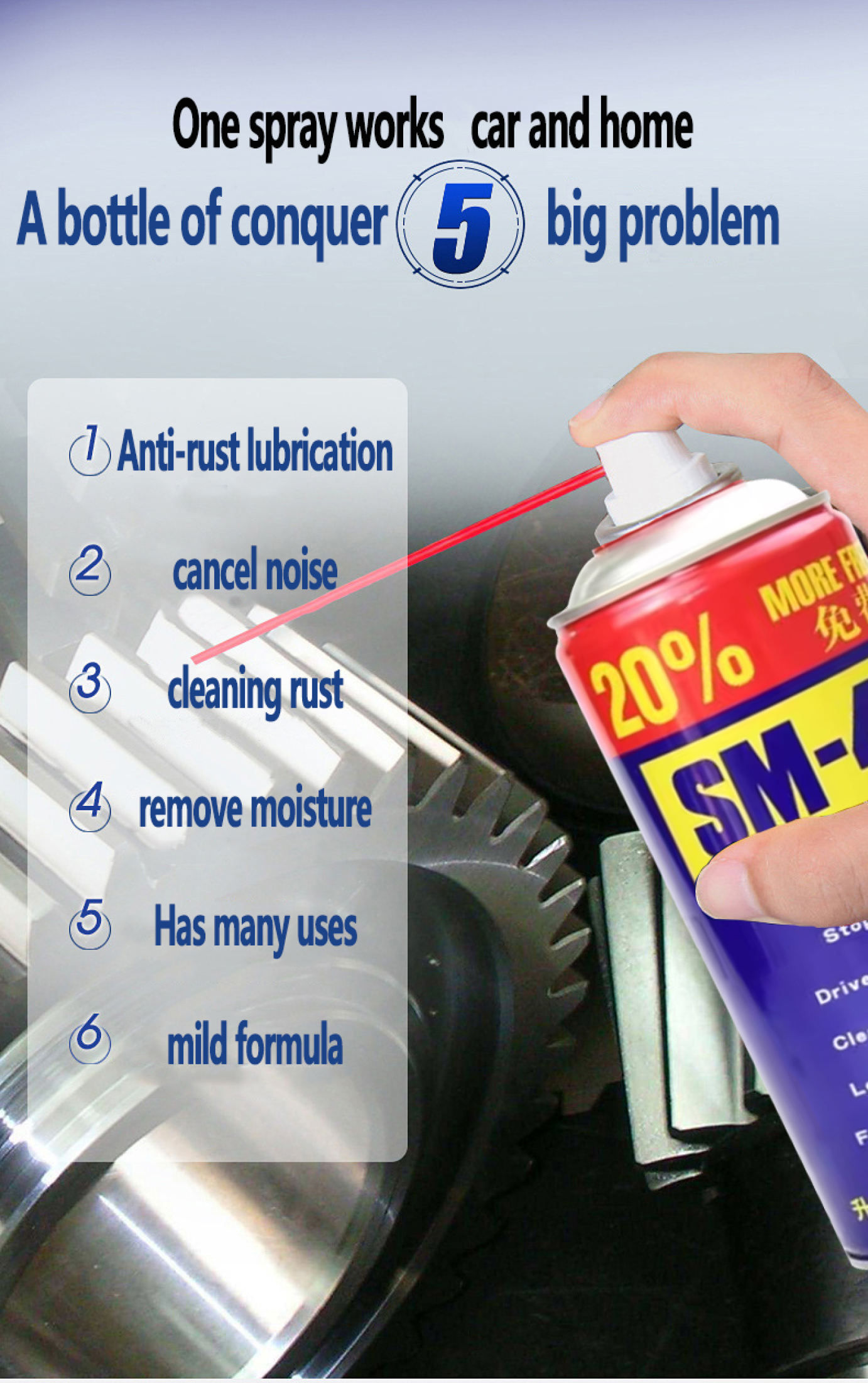 450ml Rust Remover for Metal Steel Anti Rust Paint Restorer Rust ...