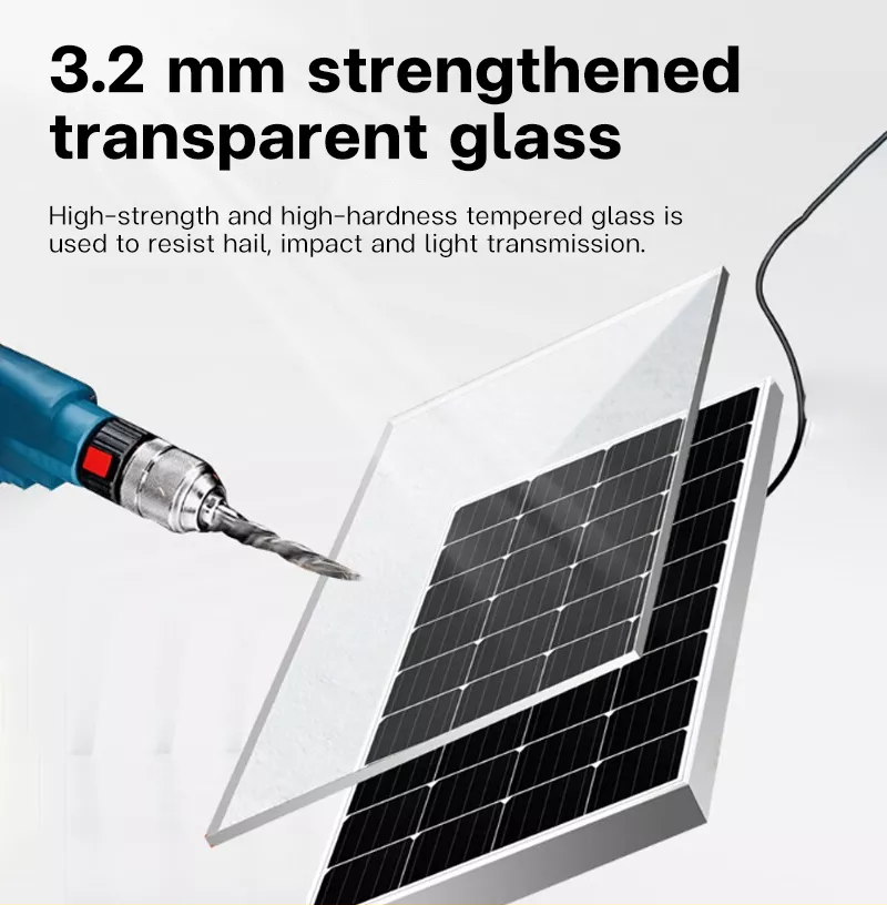 【Warranty】Solar Panel 30W 18V Pv Solar Module Cell Panel Generator Set ...