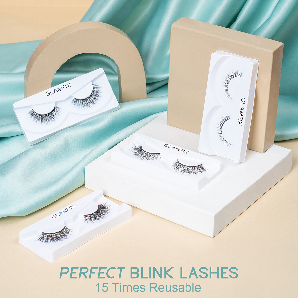 GLAMFIX PERFECT BLINK LASHES- Eyelashes Extension False Eyelashes ...