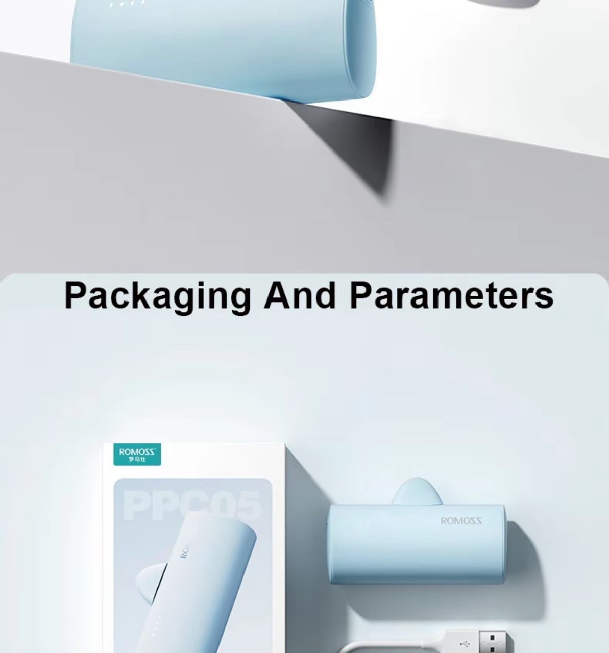 Romoss PPC05 5000mAh Light Ning 12W Mini Super Fast Charging Compact ...