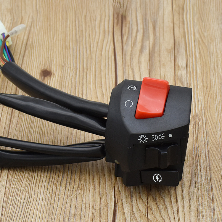 Universal Left And Right Switch Motorcycle Handlebar Mount On Off ...