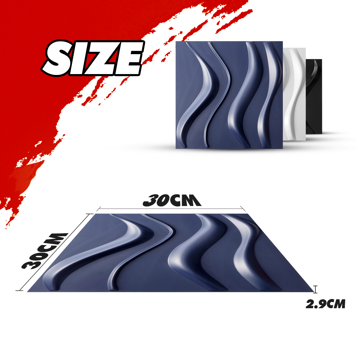 3D Pvc Wall Panel Design Sticker for Room Aesthetic Wall Design decor ...