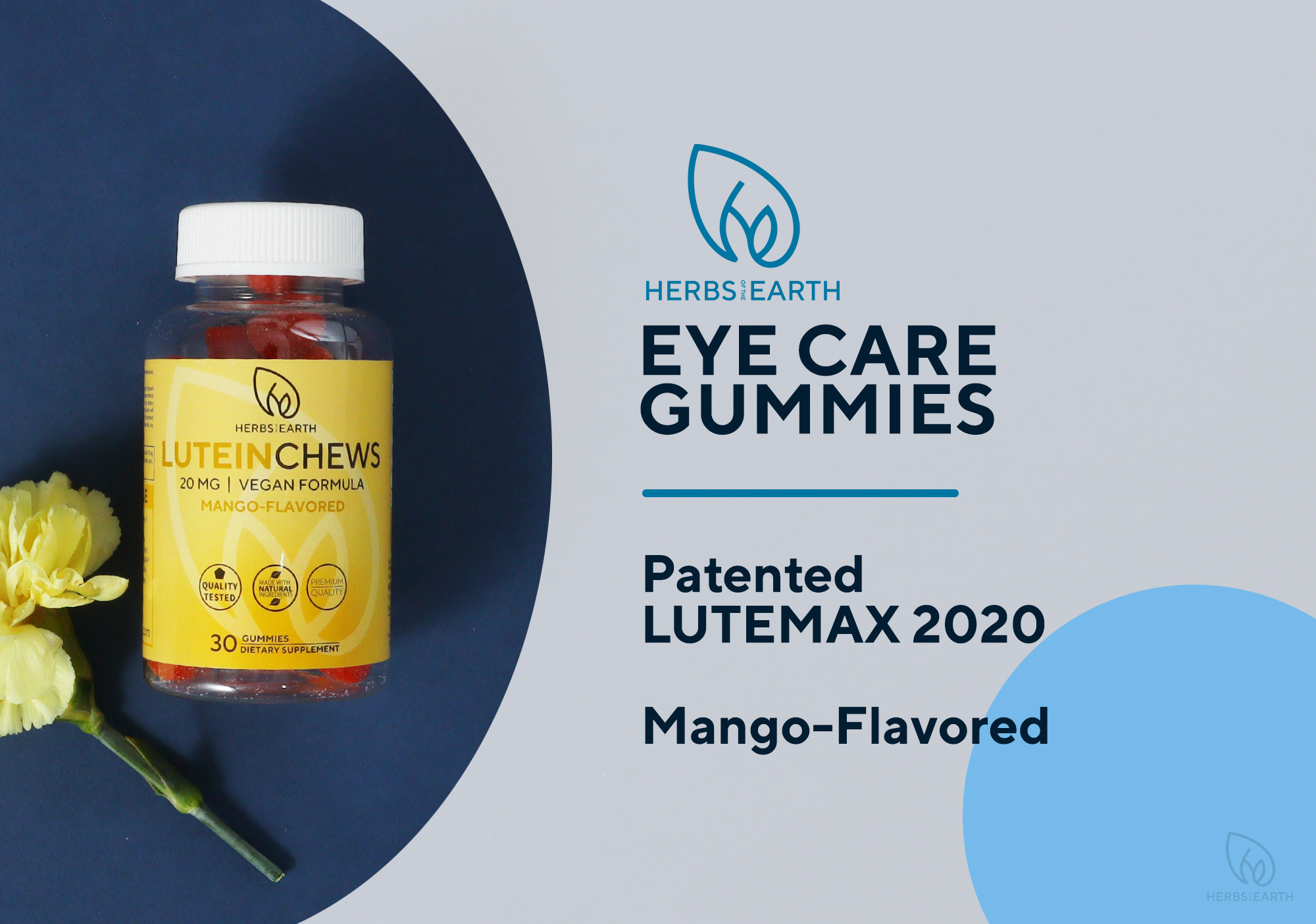 LUTEIN CHEWS 20mg With Zeaxanthin Patented Lutemax2020 30 Mango Gummies ...