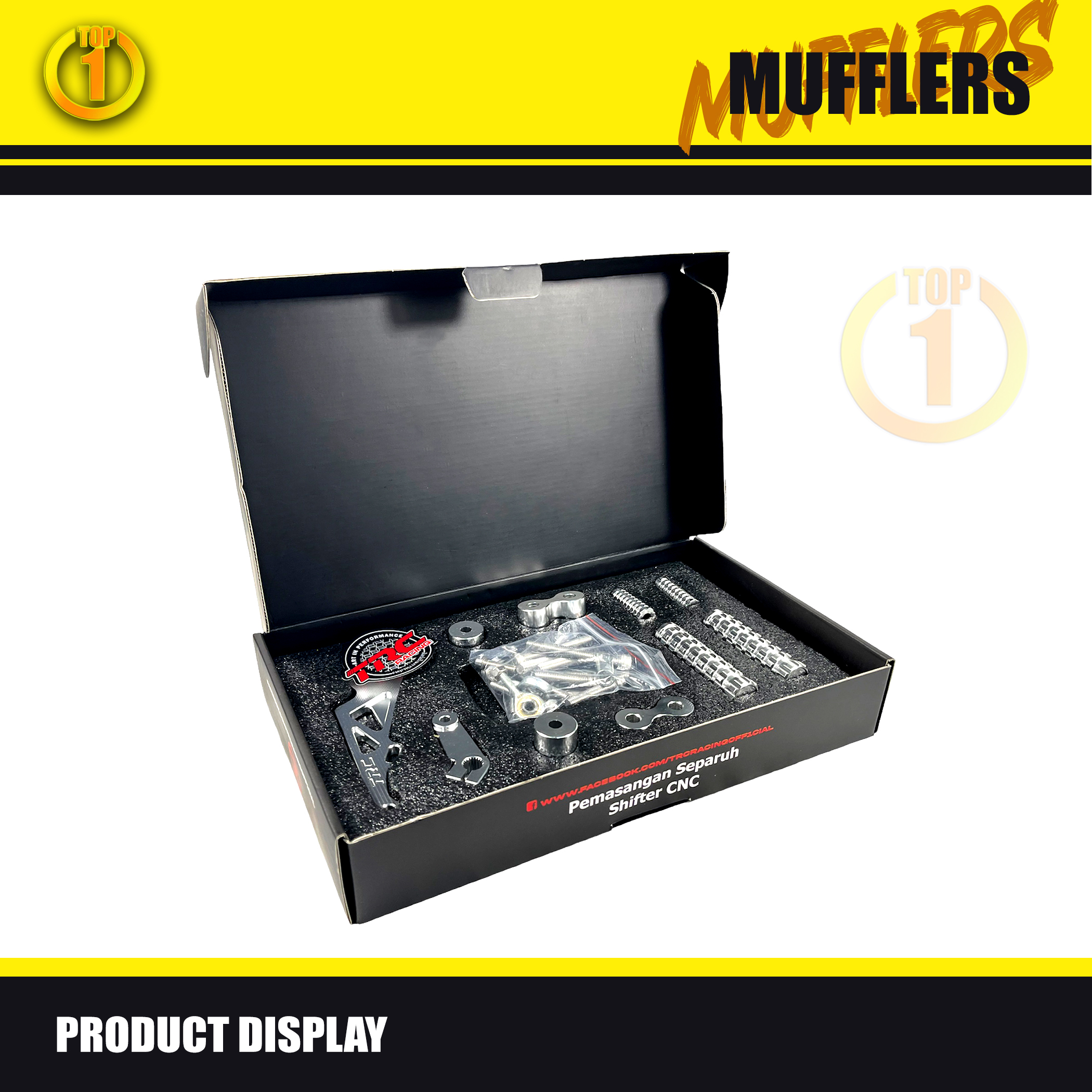 TOP1 TRC Half Shifter Set Exclusive For SUZUKI Raider 150 Fi Full Cnc ...