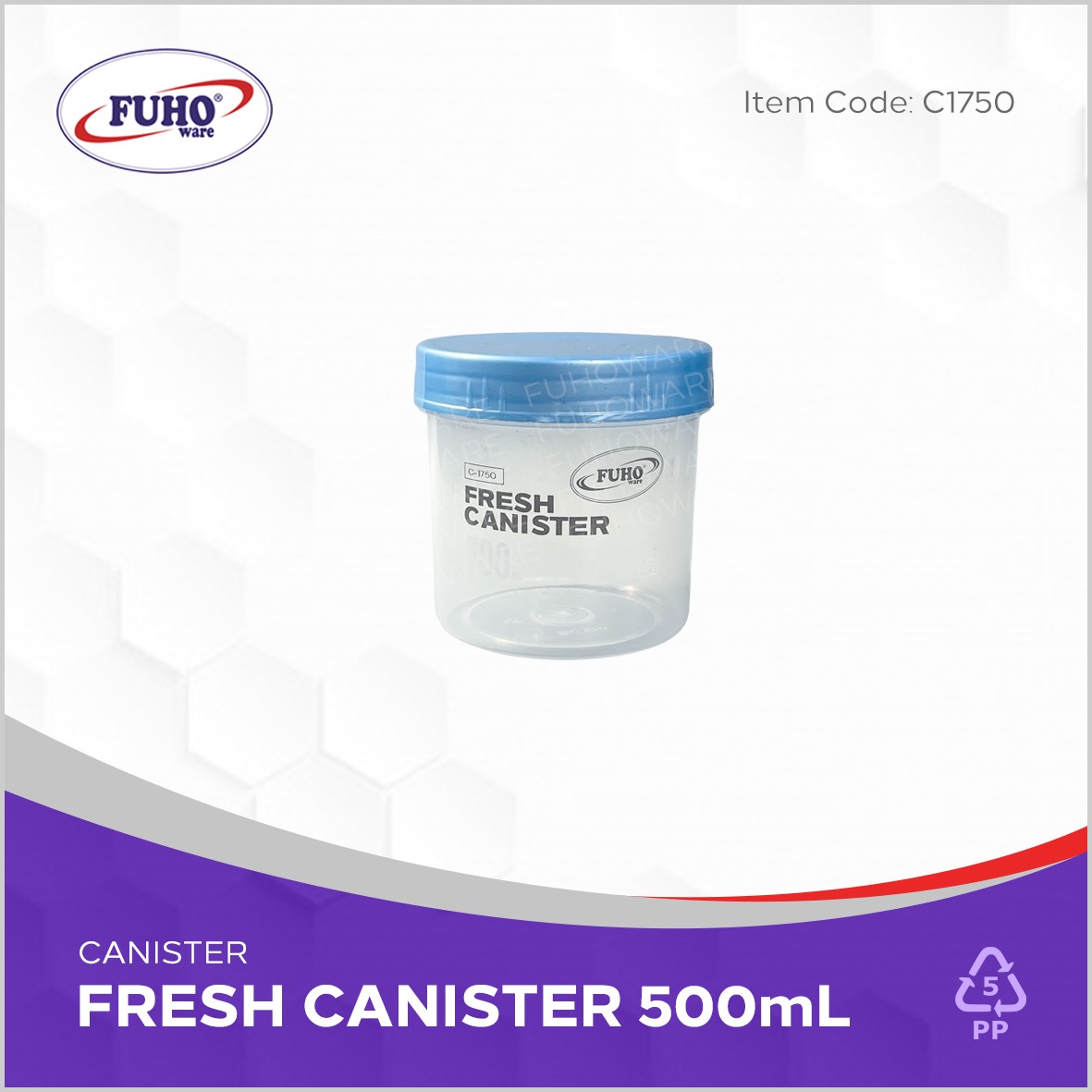 3 pcs FUHO 500ml Canister Stackable Mayo Jar, #C1750 | Shopee Philippines