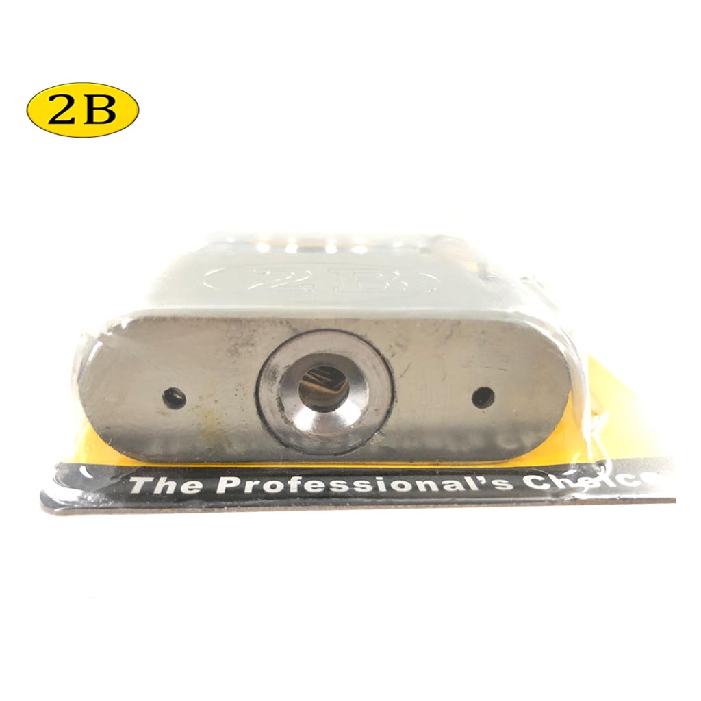 2B Security 60mm Short Shackle Padlock Keyed Alike Padlocks with 3 Iron ...