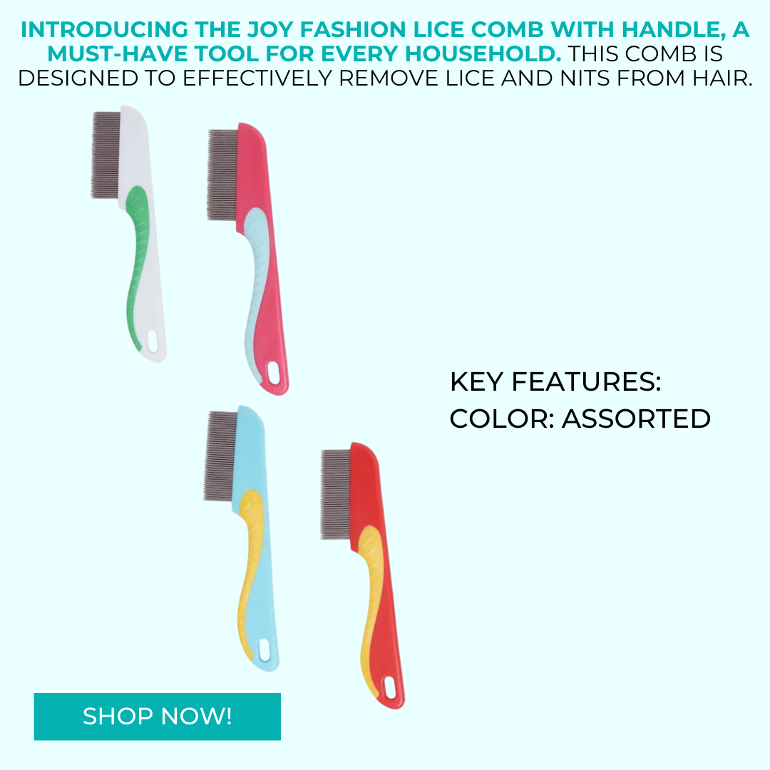Joy Fashion Lice Terminator Comb With Handle Suklay | Shopee Philippines