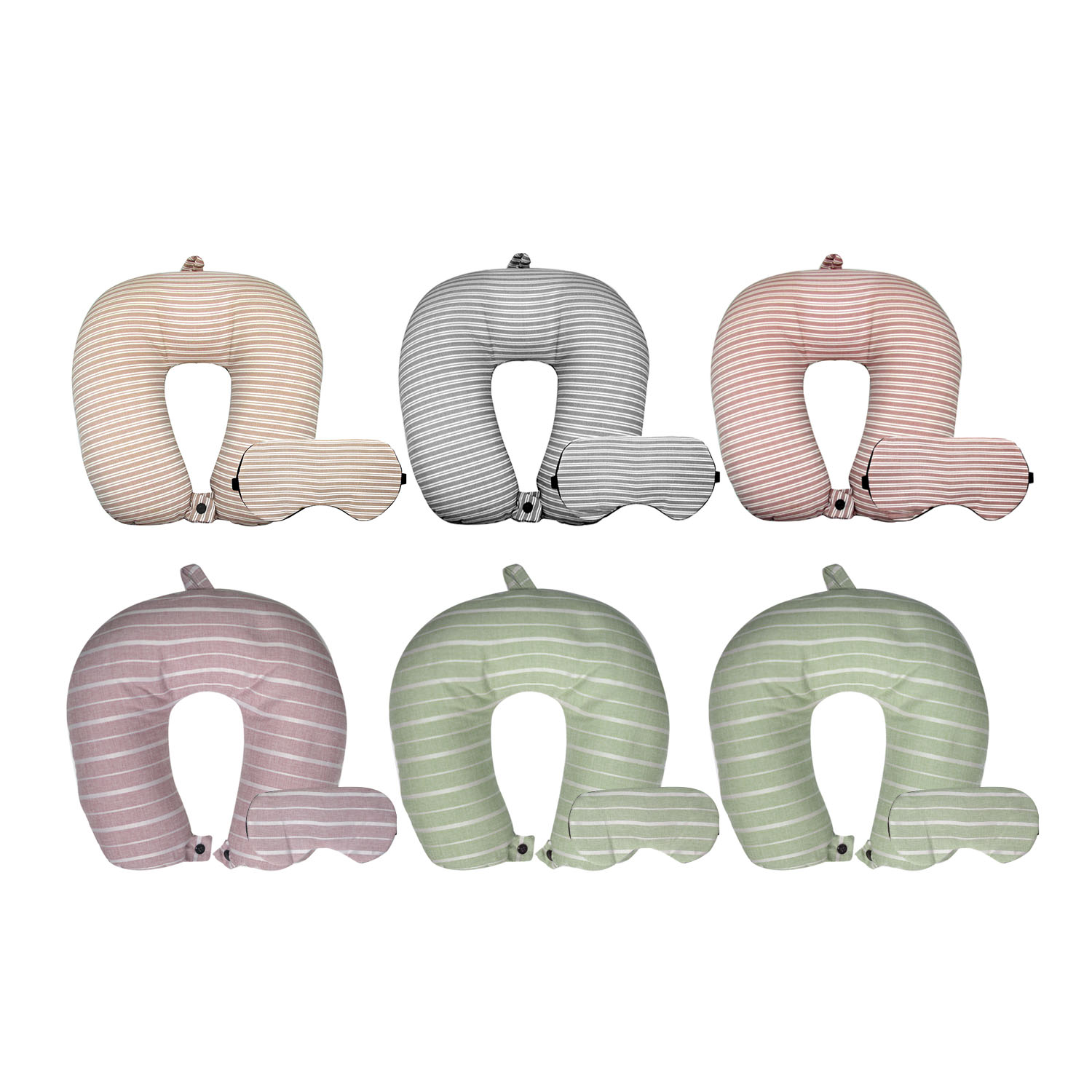Gifts Travel Neck Pillow Microbeads Filling with Sleeping Eye Mask ...