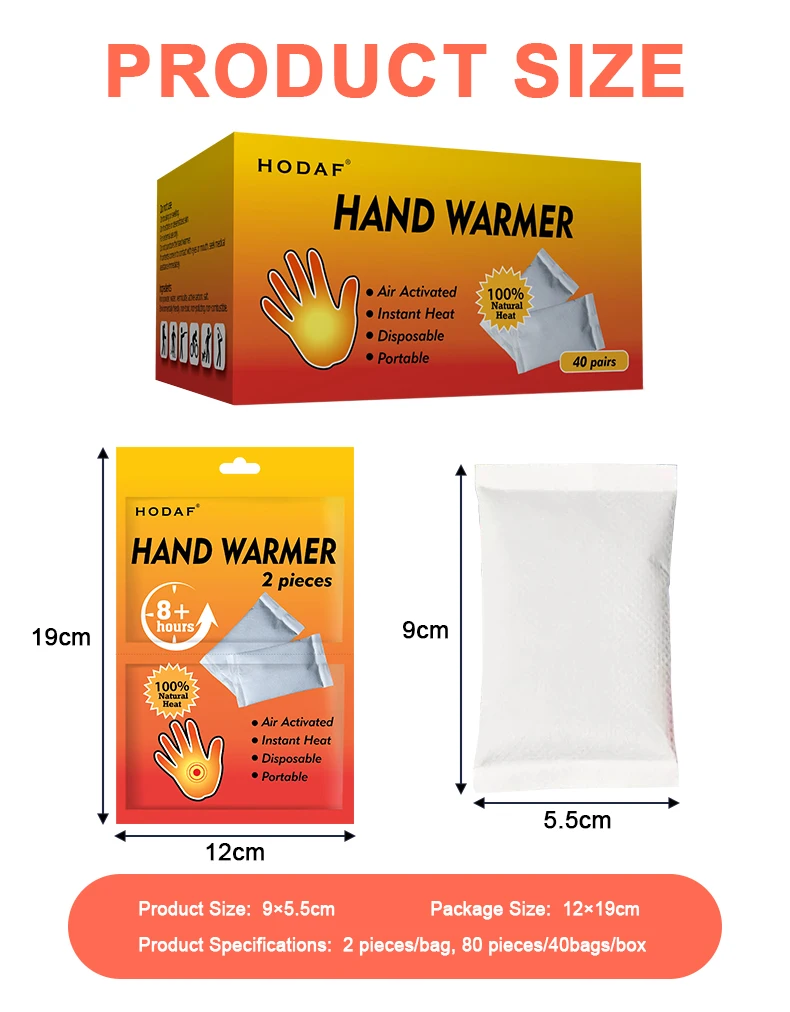 Hand Warmer | Disposable Pocket Instant Warm Pad | Hot Pack | Heat Pack ...