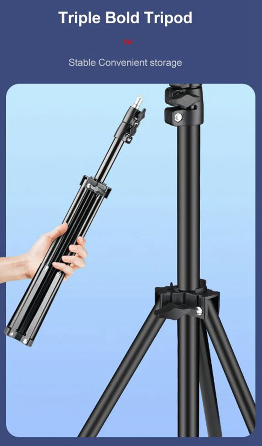 16/19/24/32 Inch LED Video Panel Light Make up Lighting Tripod Stand ...