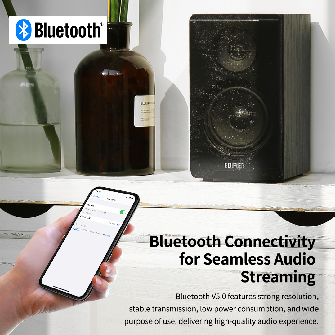 Edifier R33BT PLUS 16W RMS EDIFIER BLUETOOTH SPEAKER - BLACK | Shopee ...