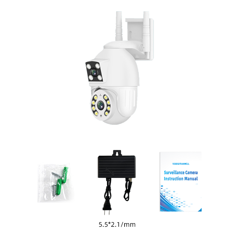 V380 BP3 1080P Dual Lens Security IP CCTV Camera Wireless Outdoor ...