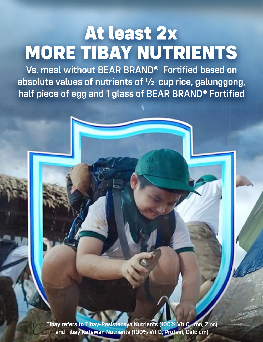 Bear Brand Fortified Choco Powdered Milk Drink 29g Swak - Pack of 32 ...