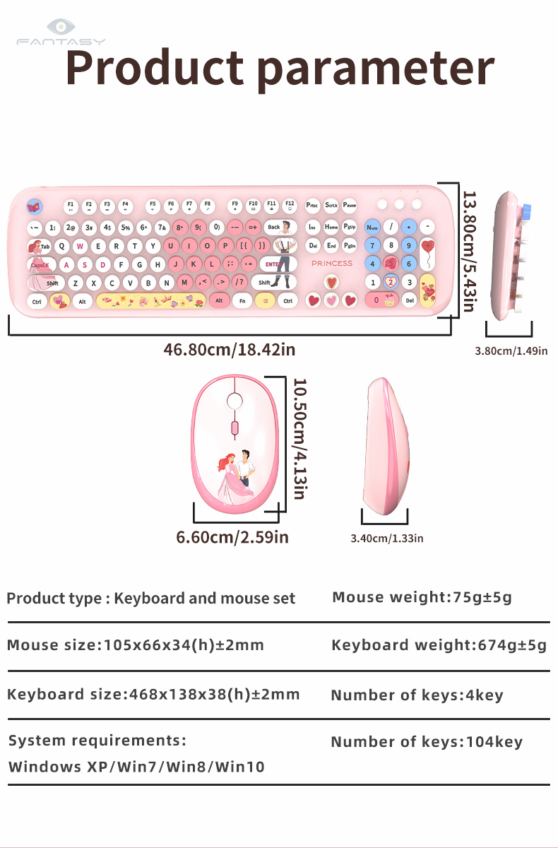 Disney Exclusively Authorized PRINCESS Collection Super Cute Wireless ...