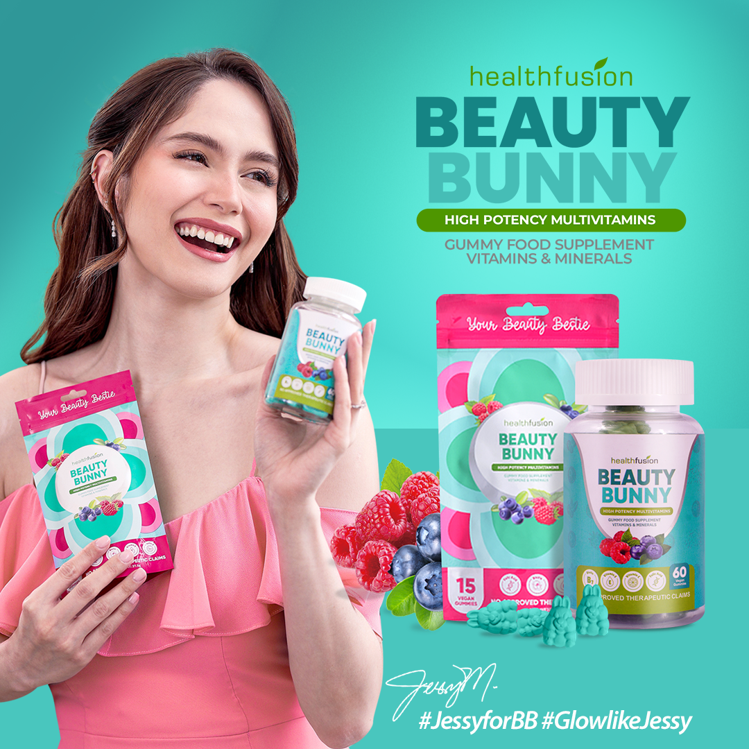 Health Fusion Beauty Bunny 60 Gummies | Hair, Nails, Skin w/ Biotin Vit ...