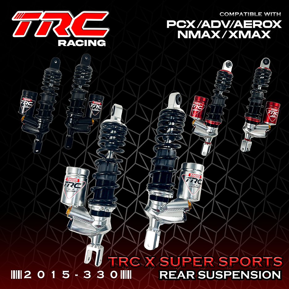 TRC Racing PH X SUPER SPORTS 330mm PCX/XMAX/NMAX Shock Absorber ...