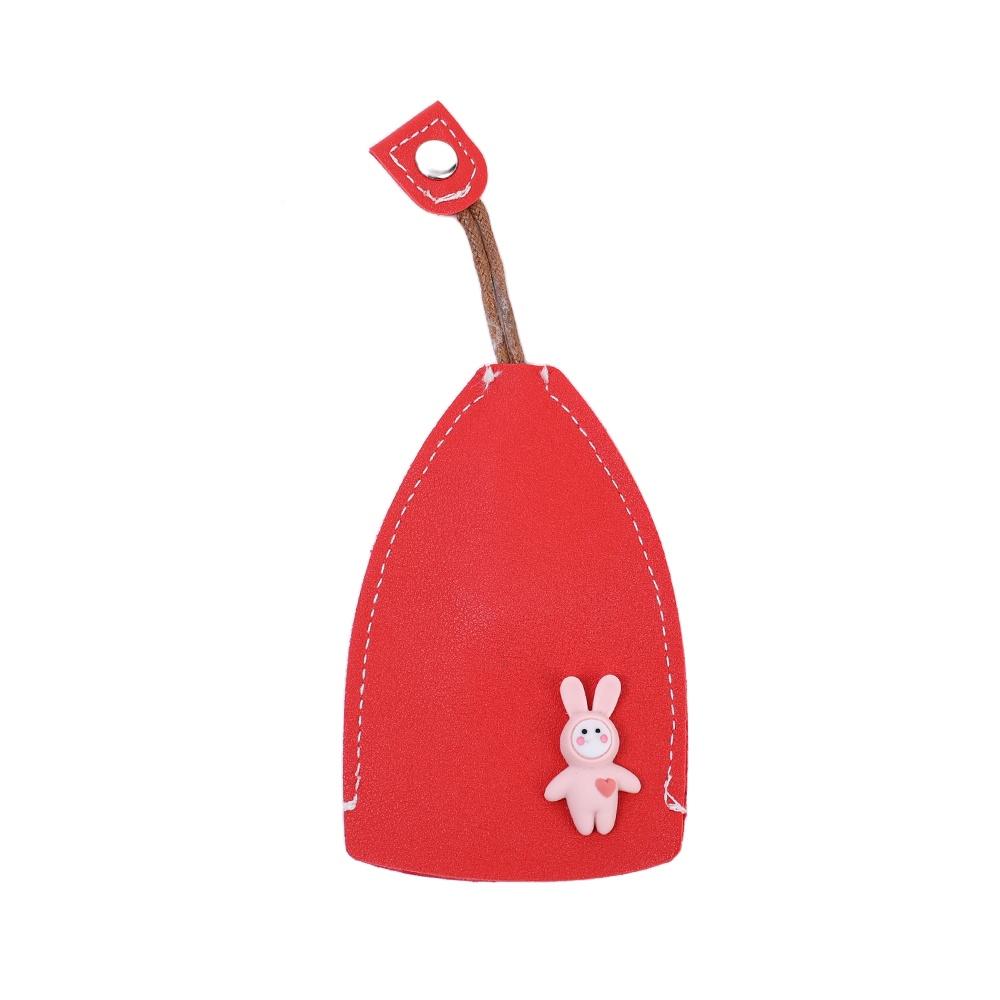 Car Key Case Creative Pull-Out Key Sleeve Keychain Wallets Cute PU ...