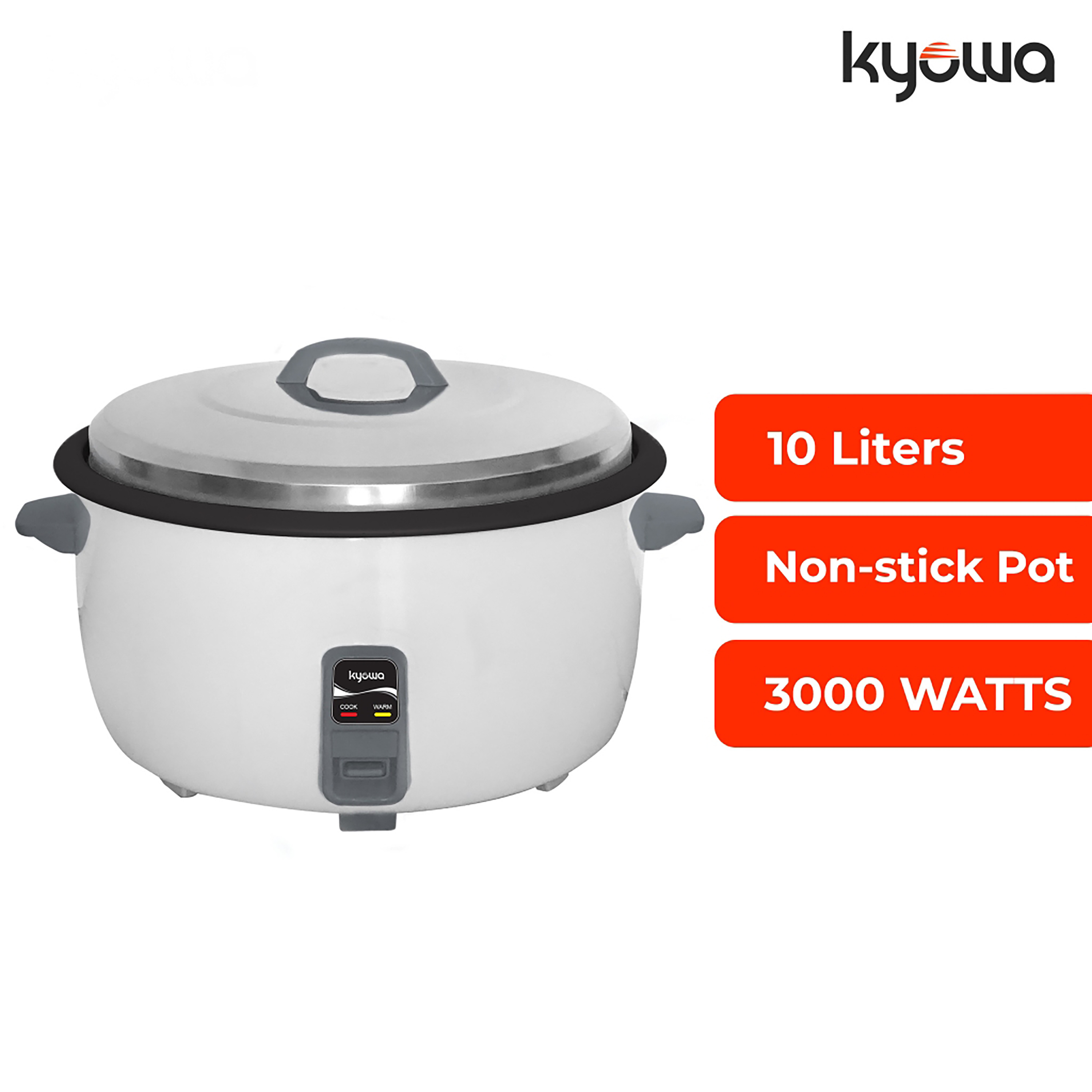Kyowa by Winland Heavy Duty Rice Cooker 10Liters Capacity estimated ...