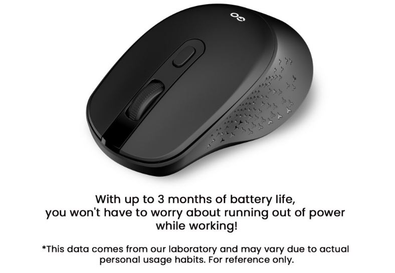 Fantech GO W606 Wireless Office Mouse Plug and Play Connectivity With Ergonomic Grip | Shopee ...