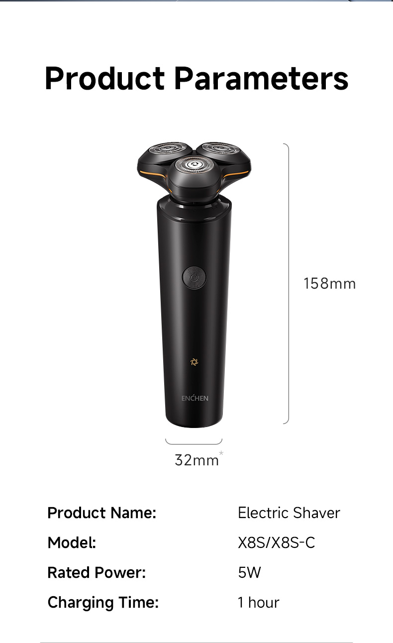 ENCHEN 5-IN-1 Multifunctional Grooming Kit Electric Shaver Set Hair ...