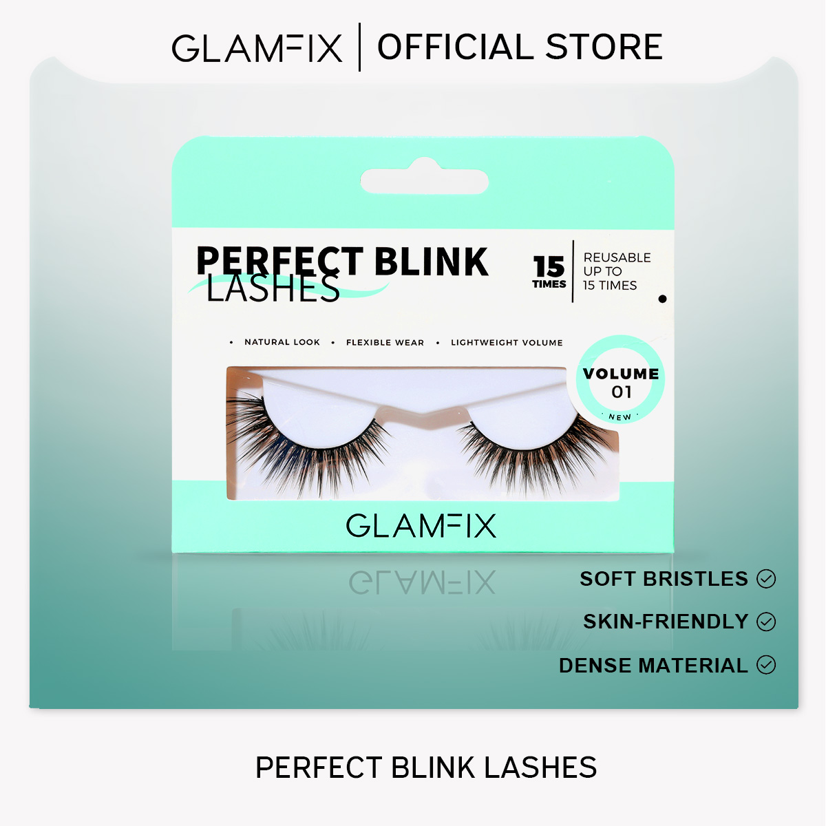 GLAMFIX PERFECT BLINK LASHES- Eyelashes Extension False Eyelashes ...