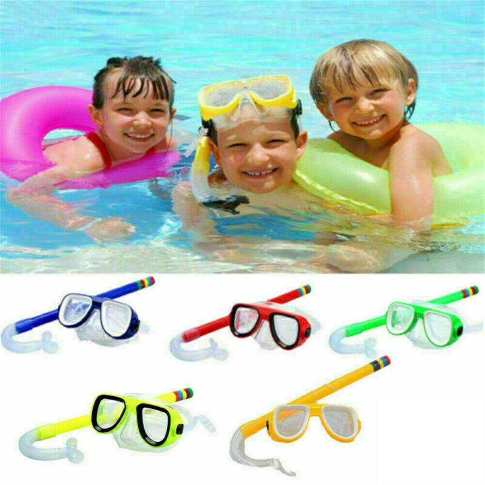 Children Water Sports Underwater Breathing Tube Anti-Fog PVC Diving ...