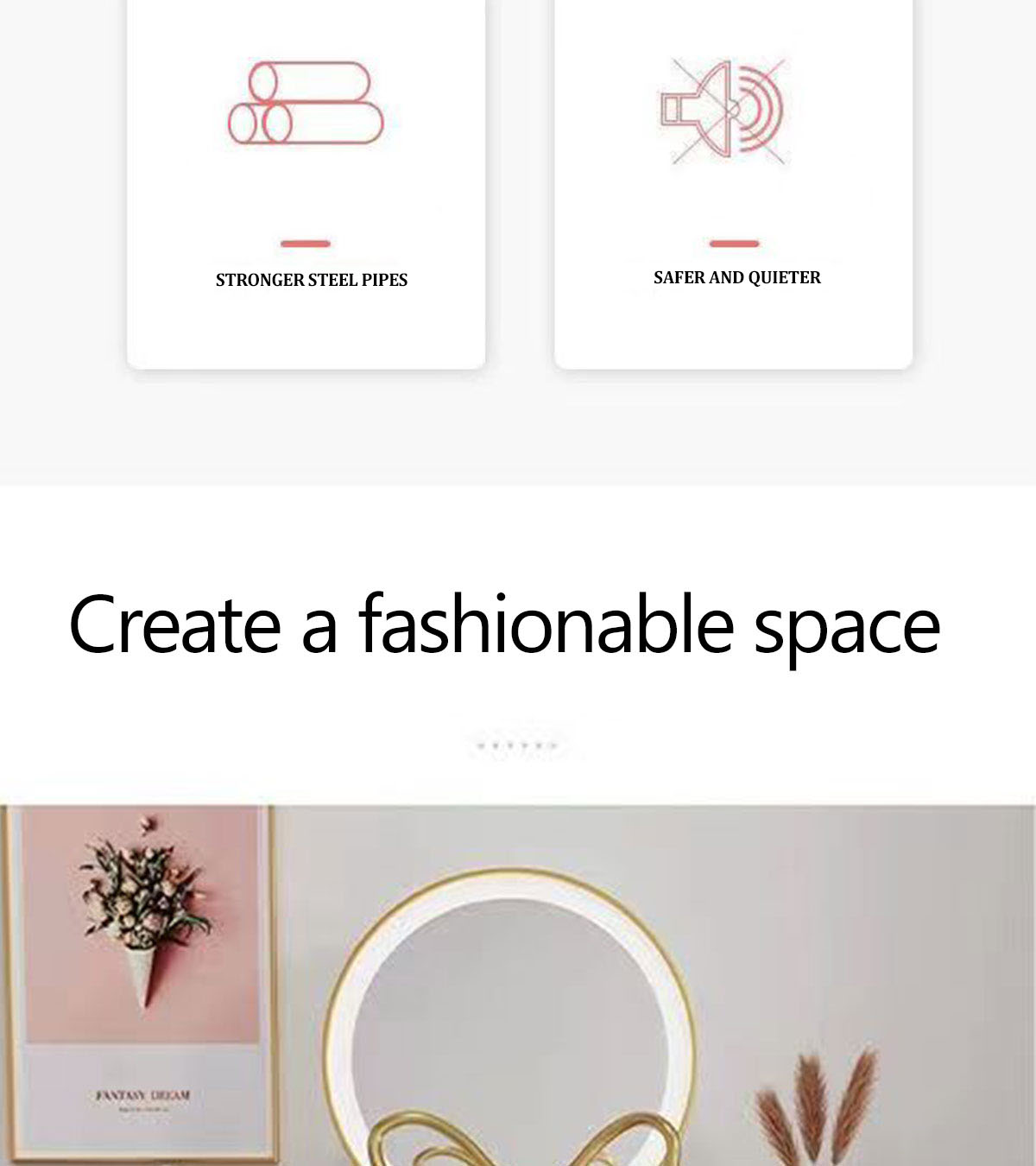 Nordic Makeup Vanity Casual Chair for Bedroom Cute light luxury ...