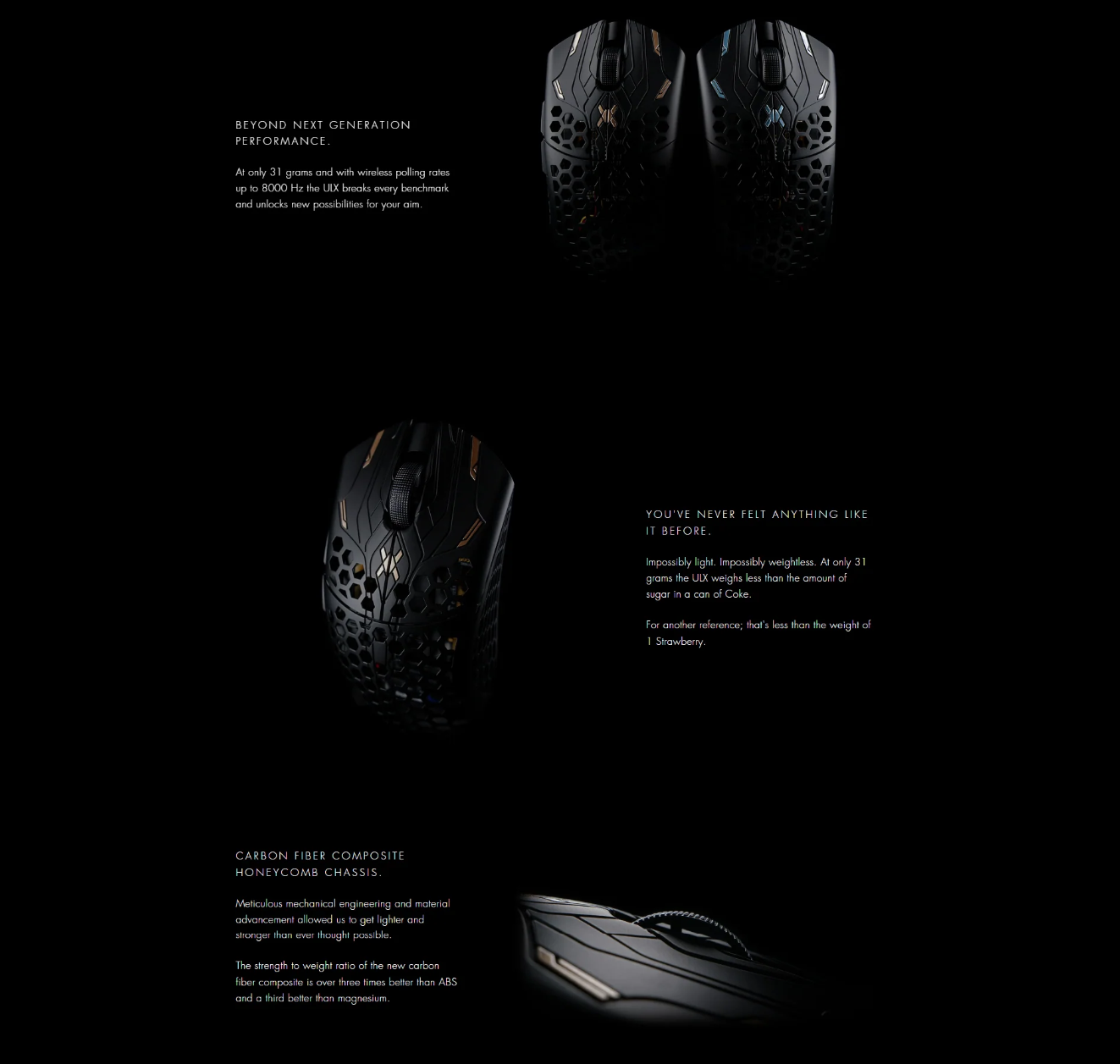 Finalmouse UltralightX Wireless Gaming Mouse (Phantom) | Shopee Philippines