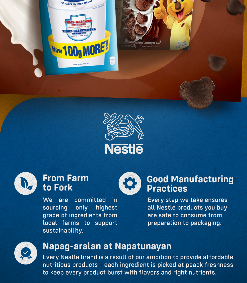 Koko Krunch Breakfast Cereal 330g and Nestle Fresh Milk High Calcium 1L ...