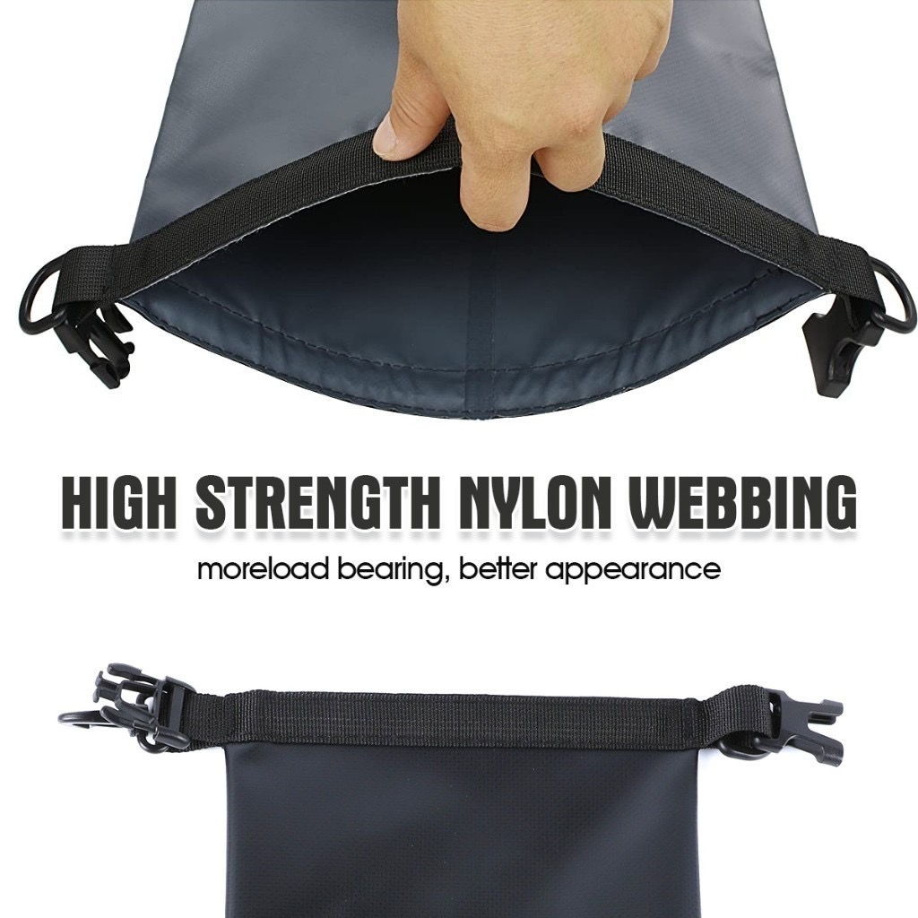 Go bag Dry Bag (2L 3L 5L 10L)Ocean Pack Waterproof Bag Backpack Outdoor Swimming Shoulder Travel ...