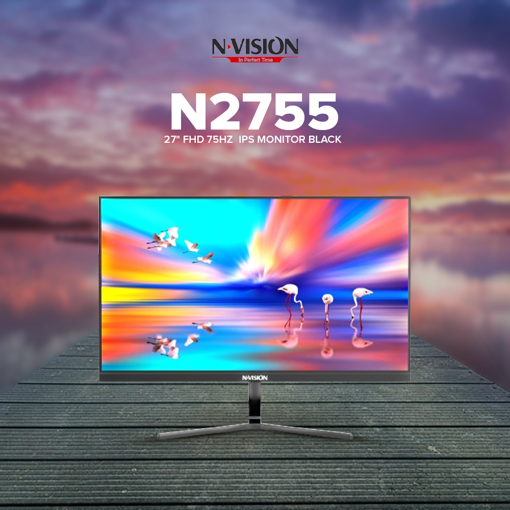 EasyPC| Nvision N2755 and N2788 27 inch 75Hz IPS Monitor| FHD| Black ...