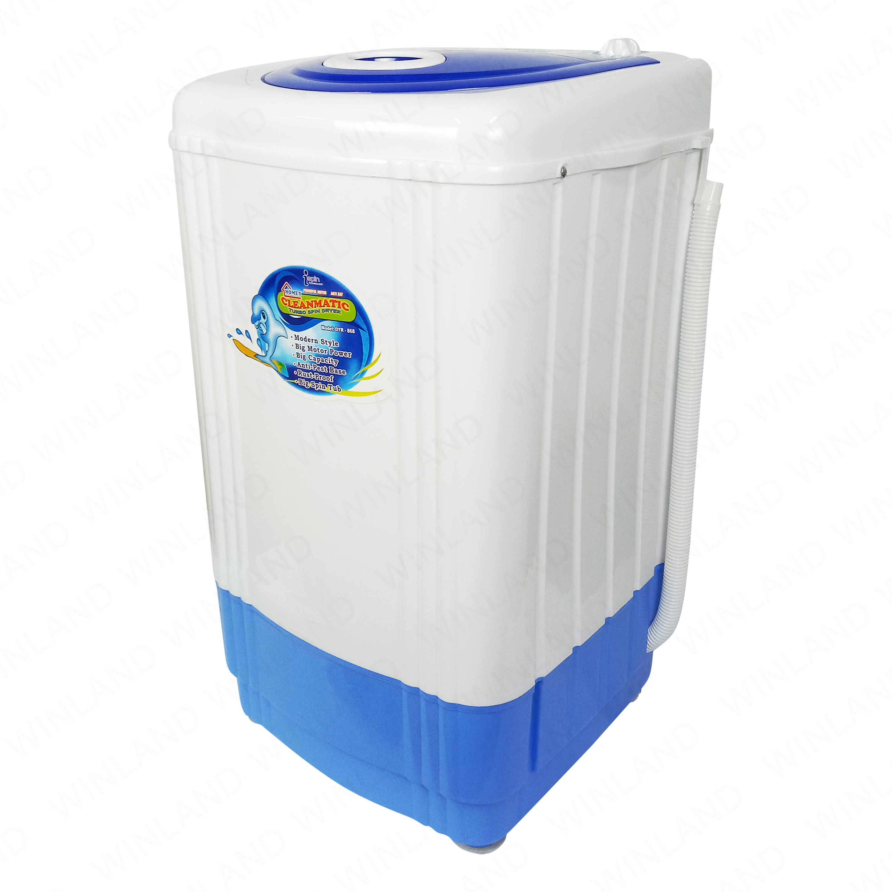 Homey by Winland Cleanmatic 7.5 Kgs Single Tub Super Spin Dryer ...
