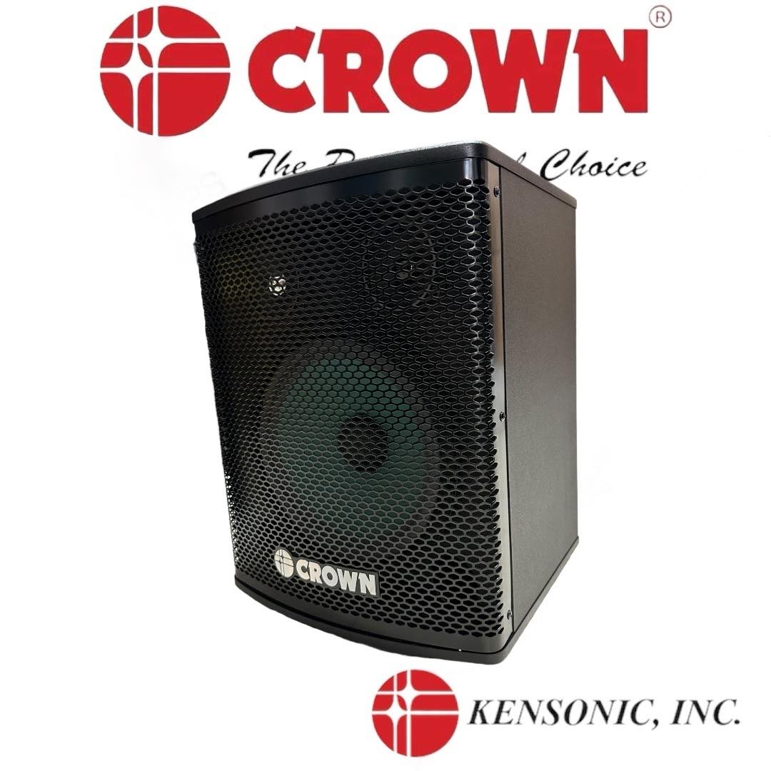 Original Crown 2pcs BF-310 10 inch 500W Speaker 3 Way Karaoke Speaker ...