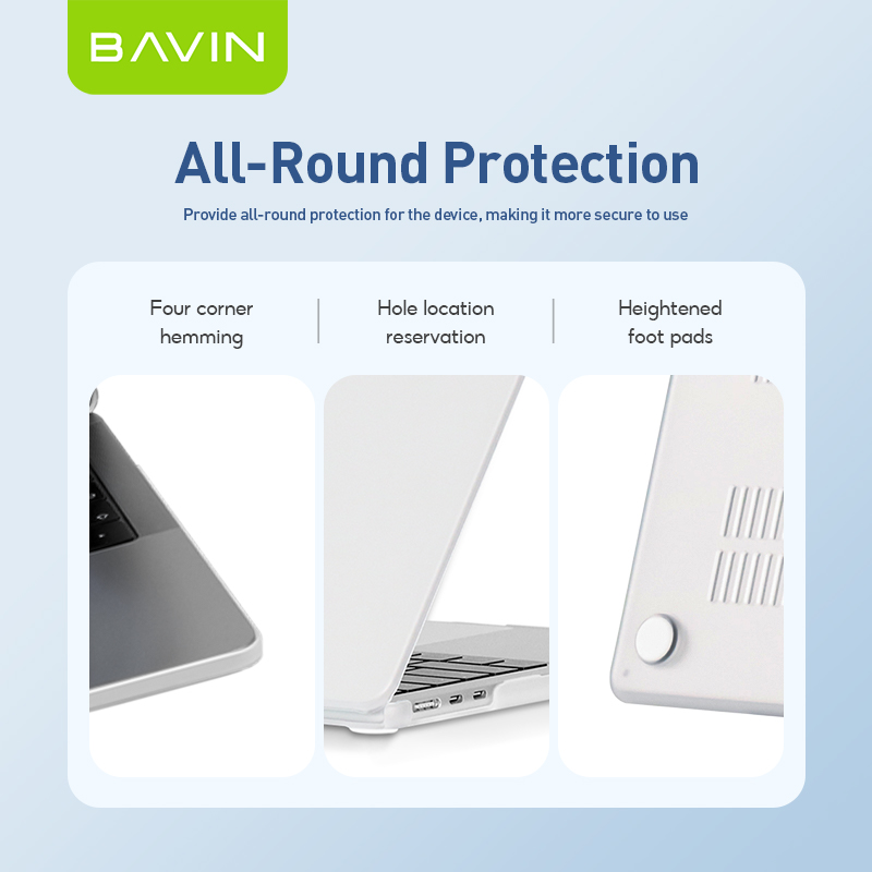 BAVIN C06 Laptop Case w/ Keyboard Film Suitable For Macbook Air 13.6 ...