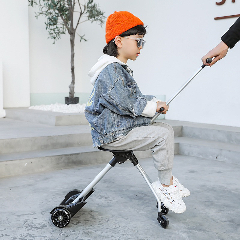 CHARLES X Children's riding suitcase Tie rod suitcase 20 inch suitcase ...