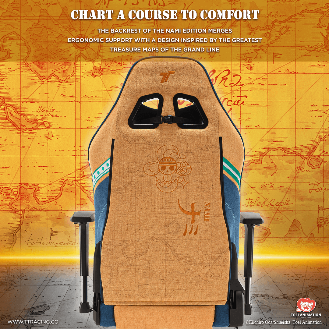 TTRacing Swift X 2020 Nami Edition Air Threads Fabric Gaming Chair ...