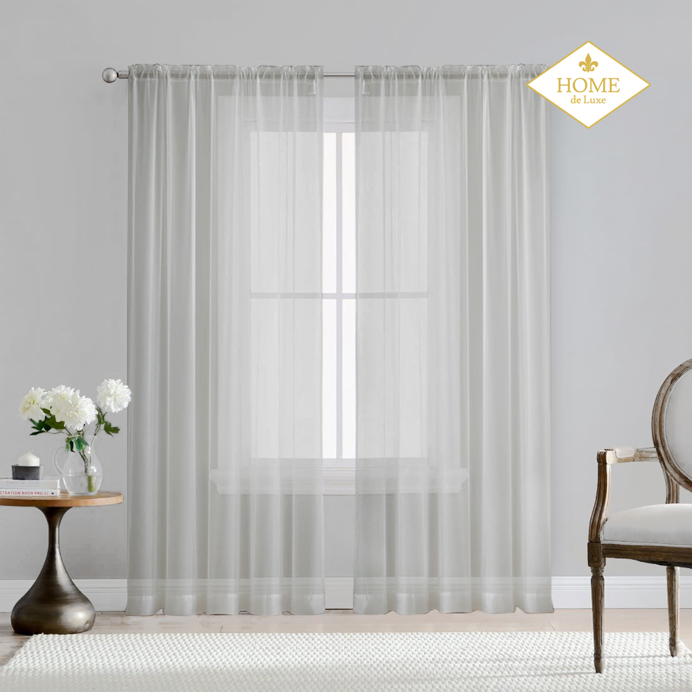 CLEAROUT SALE 1PC Curtain Hotel Quality Sheer Window Curtain Panels ...