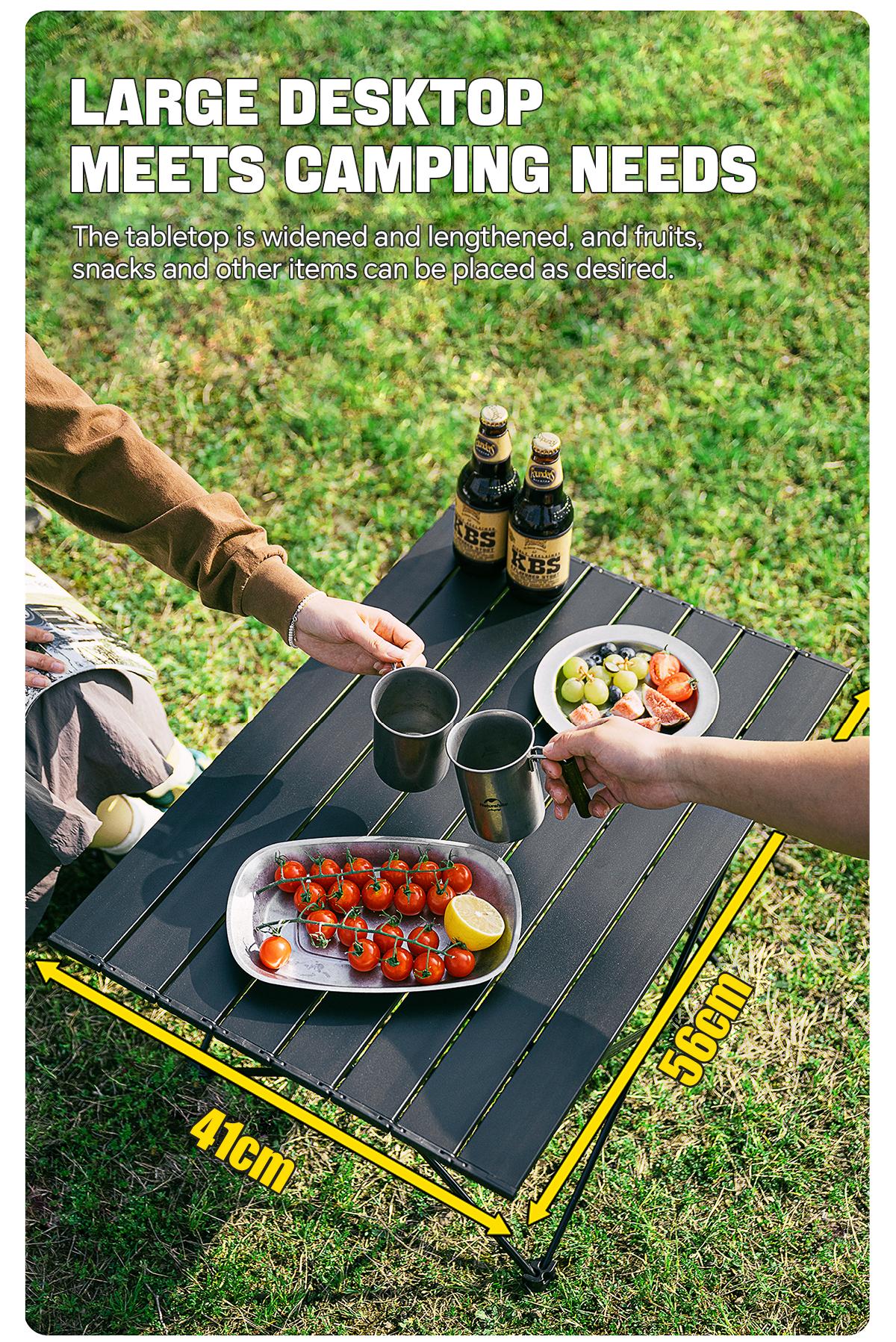 Outdoor Table Portable Folding Camping Table Multifunction Aluminum ...