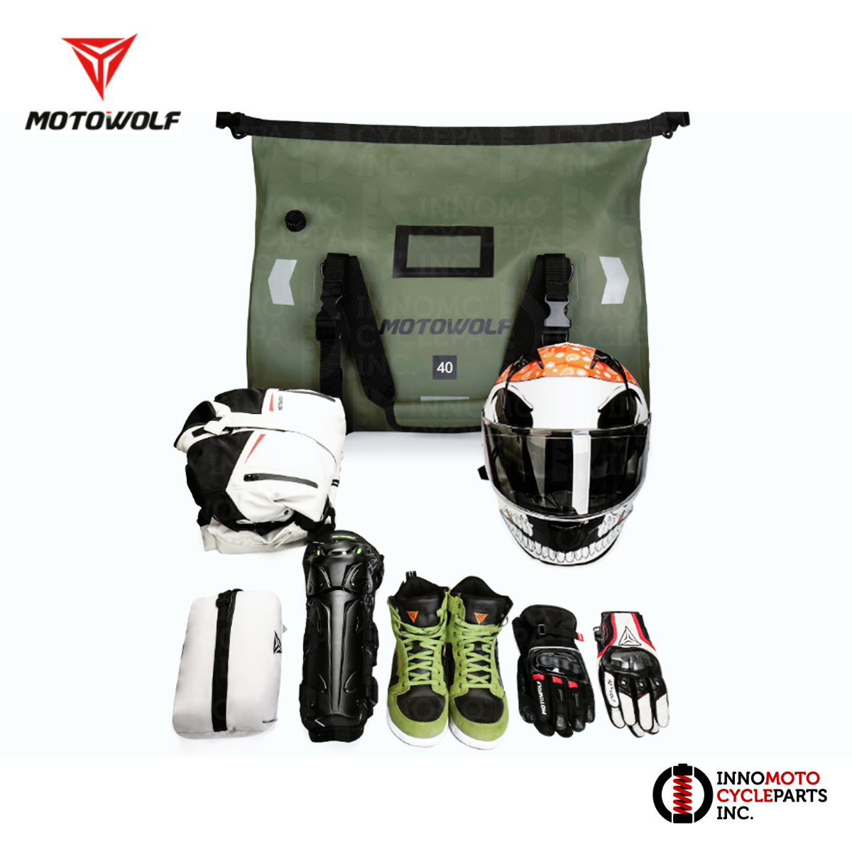 Motowolf Duffle Bag Waterproof 40L / 66L MDL0717 | Shopee Philippines