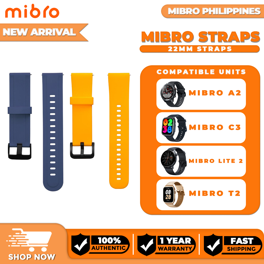 Mibro 22mm Strap | Compatible with this unit only | Mibro A2 | Mibro C3 ...