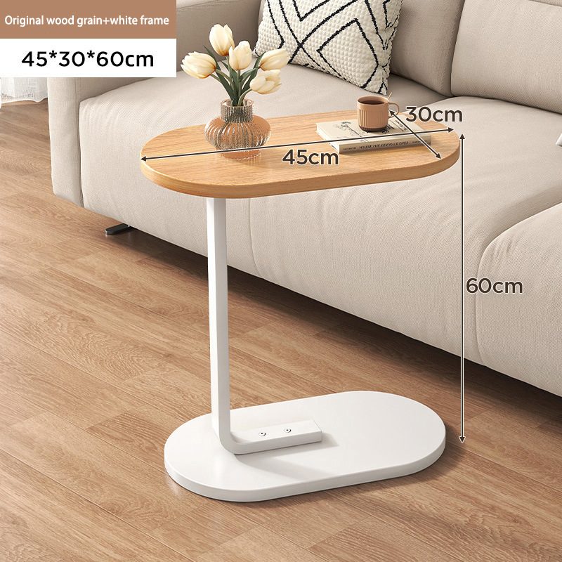 CHIT Nordic Side Table Sofa Bedside Table Corner C-Type Movable Coffee ...