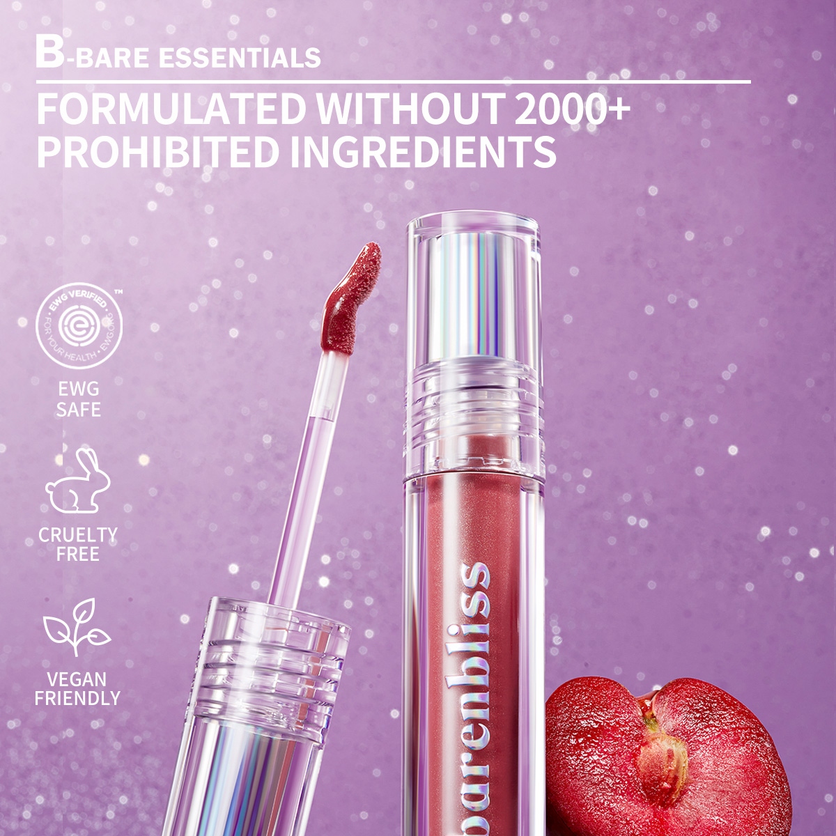 barenbliss BNB Plum Makes Plumping Lip Gloss Moisturizing Plum Finish Lip Gloss | Shopee Philippines