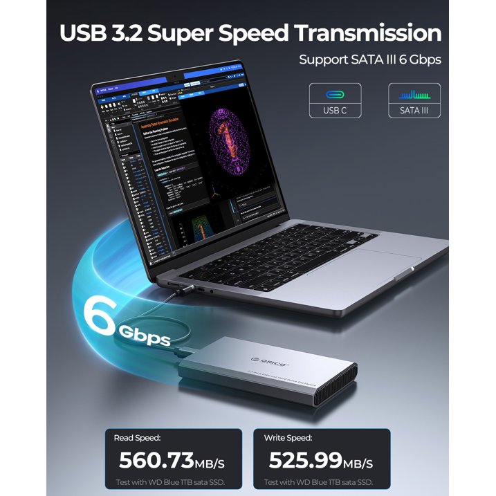 Itw | Orico Hard Drive HDD Enclosure DD25-C3 Support 2.5-inch External ...