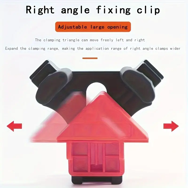 4PCS Adjustable Right Angle Clamp 90 Degree Fixing Clip Pictures Frame ...