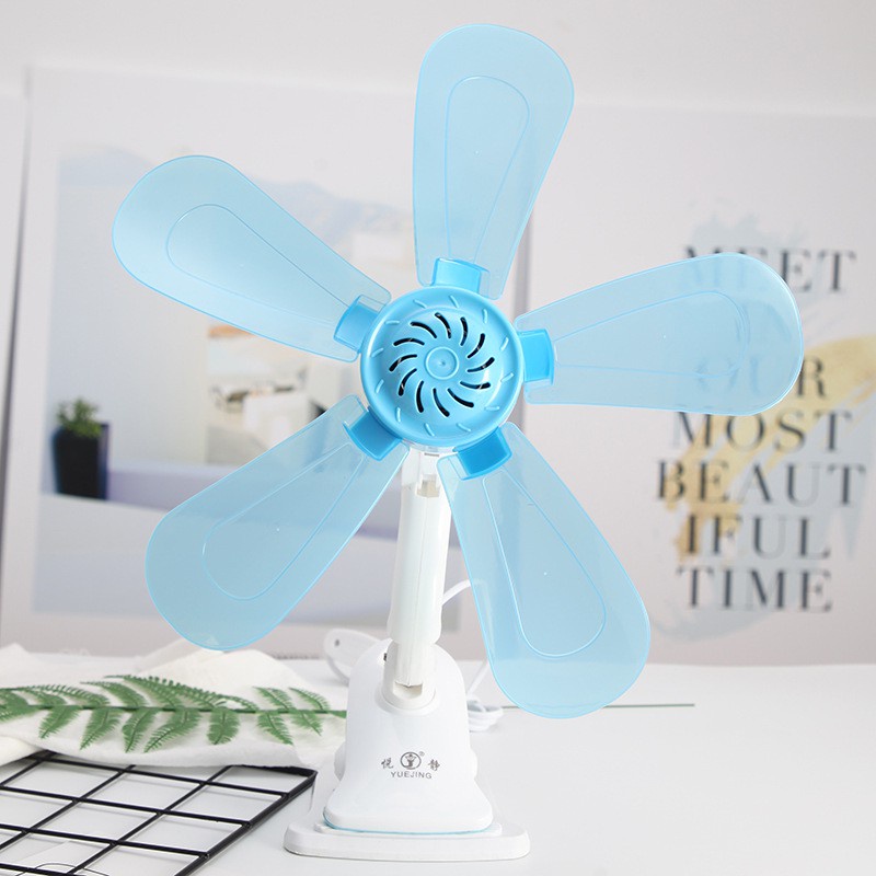 Ulife Home Electric Fan W/ Clip, Clover Fan Anti-Heat Portable Clip ...
