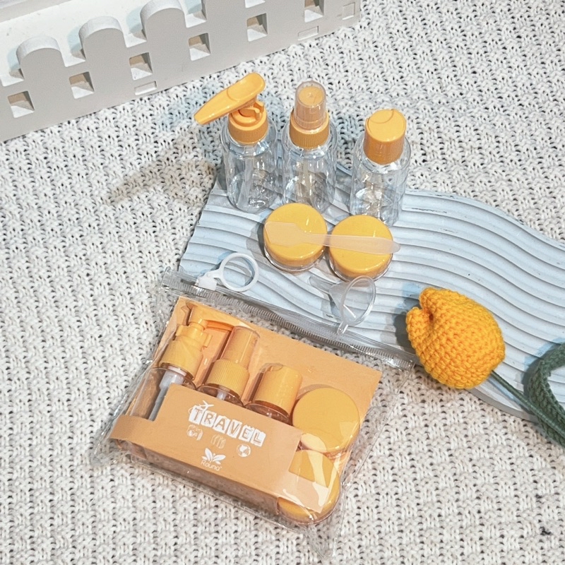 6 in 1 Traveler Empty Bottle Set for Travel Organizer / Gift Giveaways ...